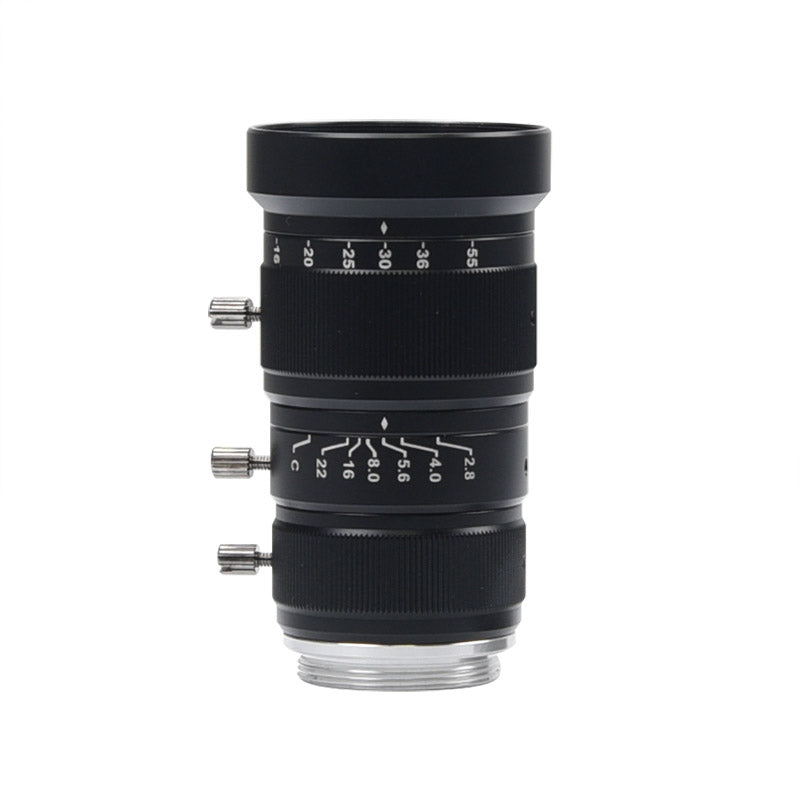 MOKOSE 10-55mm Telephoto Zoom Camera Manual Lens 1/1.7" F2.8 C Mount ...
