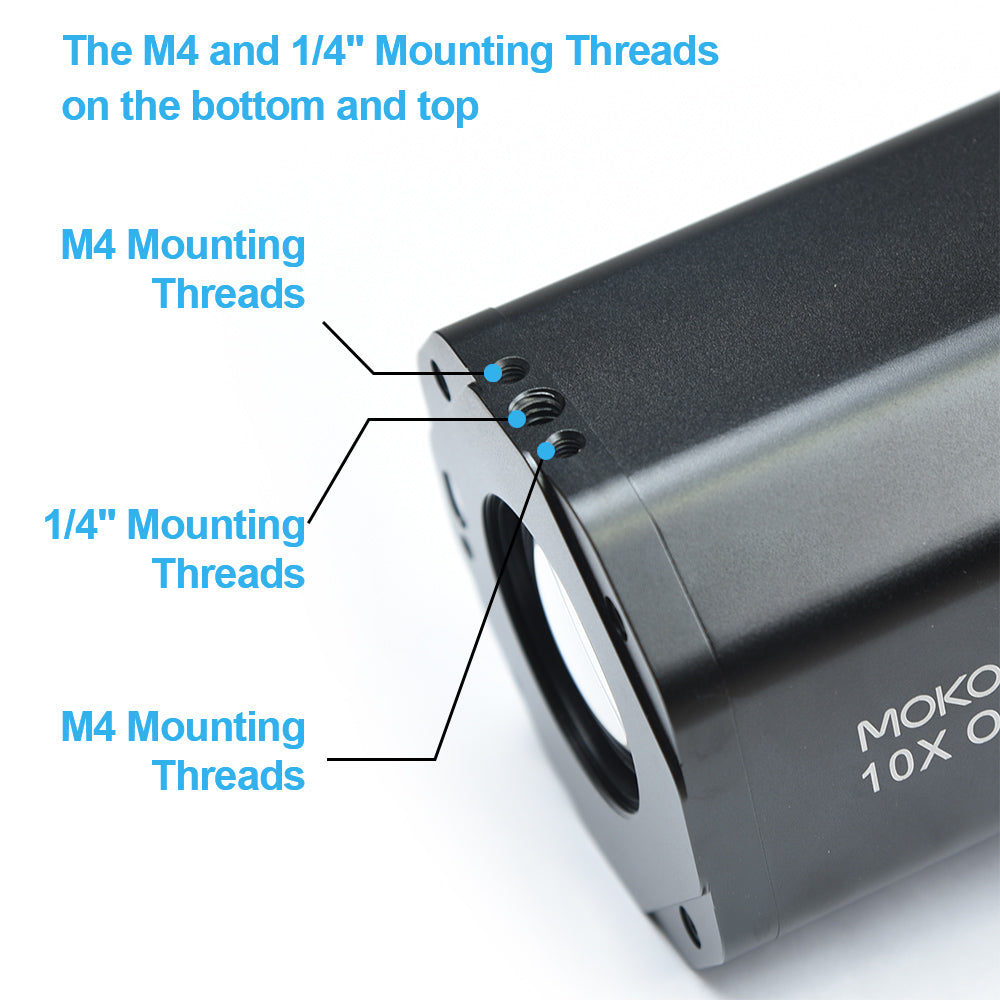 MOKOSE USB HDMI Video Camera Webcam 10X Optical Zoom Full HD 1080p Las ...